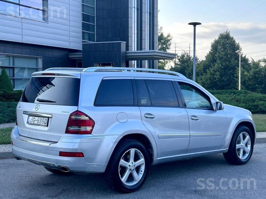 Pelēks Mercedes-Benz GL 320 2007 Rīga, ar dzinēja tilpumu 3.00 L un nobraukumu 0 tūkst. km par 4750 €, foto 6 vietnē AUTOMOTO.COM.LV