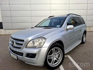 Grey Mercedes-Benz GL 320 2007 in Riga, with an engine capacity of 3.00 L and mileage of 312 thousand km for 7200 €, photo  on AUTOMOTO.COM.LV