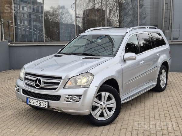 Pelēks Mercedes-Benz GL 320 2008 Rīga, ar dzinēja tilpumu 3.00 L un nobraukumu 310 tūkst. km par 8499 €, foto 1 vietnē AUTOMOTO.COM.LV