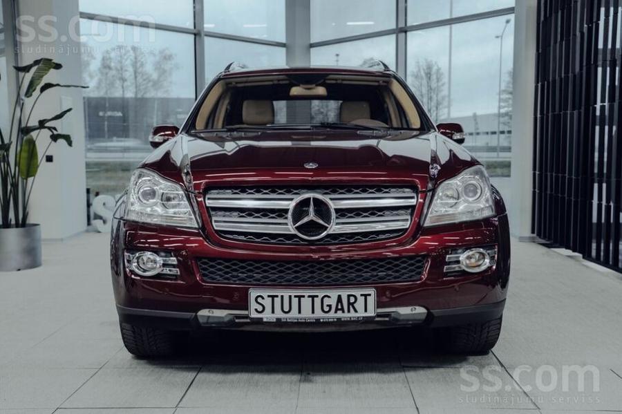 Sarkans Mercedes-Benz GL 320 2009 Rīga, ar dzinēja tilpumu 3.00 L un nobraukumu 241 tūkst. km par 9000 €, foto 3 vietnē AUTOMOTO.COM.LV