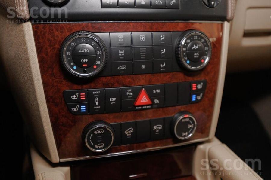 Sarkans Mercedes-Benz GL 320 2009 Rīga, ar dzinēja tilpumu 3.00 L un nobraukumu 241 tūkst. km par 9000 €, foto 14 vietnē AUTOMOTO.COM.LV