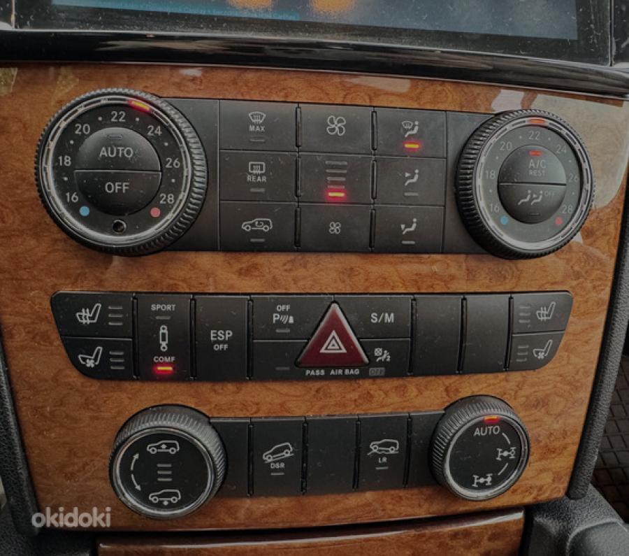 Черный Мерседес ГЛ 350 2011 в Таллин, объемом двигателя 3.00 л и пробегом 233 тыс. км за 14500 €, фото 16 на AUTOMOTO.COM.LV