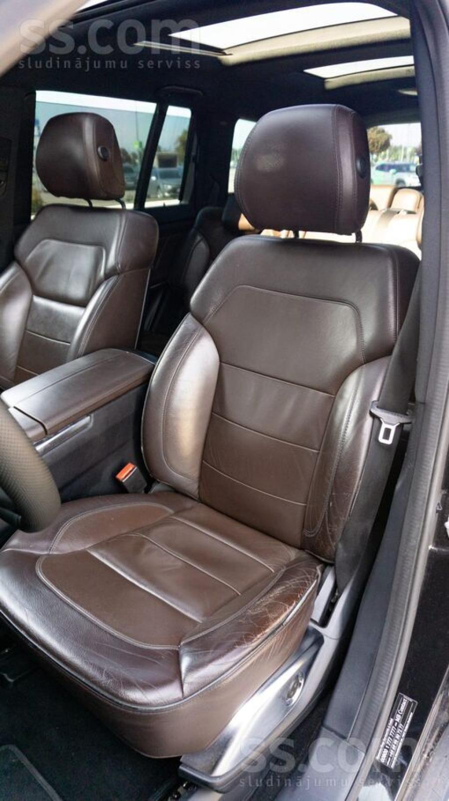 Black Mercedes-Benz GL 350 2013 in Riga, with an engine capacity of 3.00 L and mileage of 269 thousand km for 18990 €, photo 29 on AUTOMOTO.COM.LV
