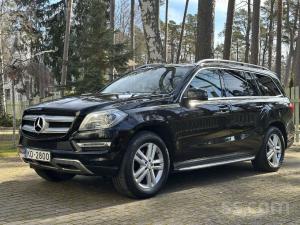 Black Mercedes-Benz GL 350 2014 in Jurmala, with an engine capacity of 3.00 L and mileage of 0 thousand km for 17400 €, photo  on AUTOMOTO.COM.LV