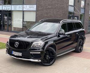 Black Mercedes-Benz GL 350 2014 in Marijampole, with an engine capacity of 2.99 L and mileage of 328 thousand km for 22450 €, photo  on AUTOMOTO.COM.LV
