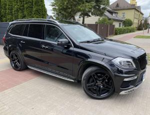 Black Mercedes-Benz GL 350 2014 in Marijampole, with an engine capacity of 2.99 L and mileage of 328 thousand km for 22450 €, photo 6 on AUTOMOTO.COM.LV