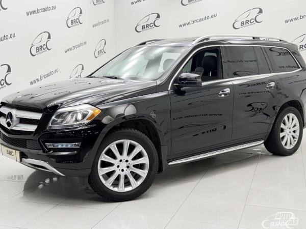 Black Mercedes-Benz GL 350 2015 in Avizieniai, with an engine capacity of 3.00 L and mileage of 215 thousand km for 18900 €, photo 1 on AUTOMOTO.COM.LV