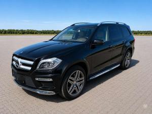 Melns Mercedes-Benz GL 350 2015 Klaipėda, ar dzinēja tilpumu 2.99 L un nobraukumu 170 tūkst. km par 24900 €, foto 3 vietnē AUTOMOTO.COM.LV