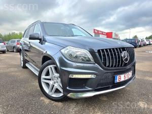 Grey Mercedes-Benz GL 350 2014 in Daugavpils, with an engine capacity of 3.00 L and mileage of 0 thousand km for 23250 €, photo  on AUTOMOTO.COM.LV
