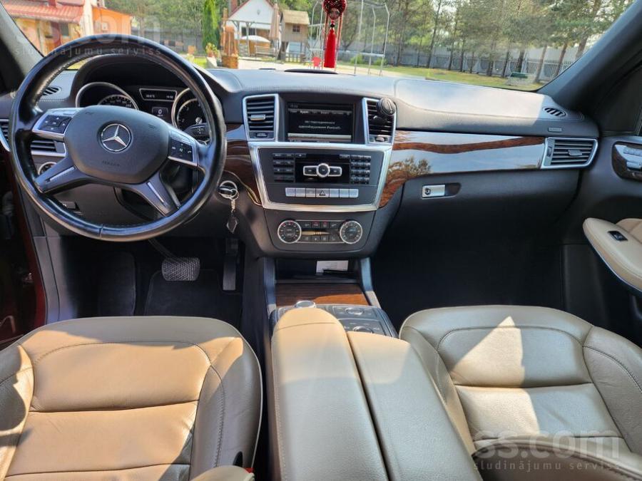Sarkans Mercedes-Benz GL 350 2013 Rīga, ar dzinēja tilpumu 3.00 L un nobraukumu 339 tūkst. km par 15400 €, foto 9 vietnē AUTOMOTO.COM.LV