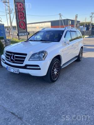 White Mercedes-Benz GL 350 2012 in Riga, with an engine capacity of 2.90 L and mileage of 0 thousand km for 14000 €, photo  on AUTOMOTO.COM.LV