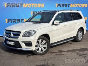 Белый Мерседес ГЛ 350 2013 в Рига, объемом двигателя 3.00 л и пробегом 309 тыс. км за 20950 €, фото  на AUTOMOTO.COM.LV