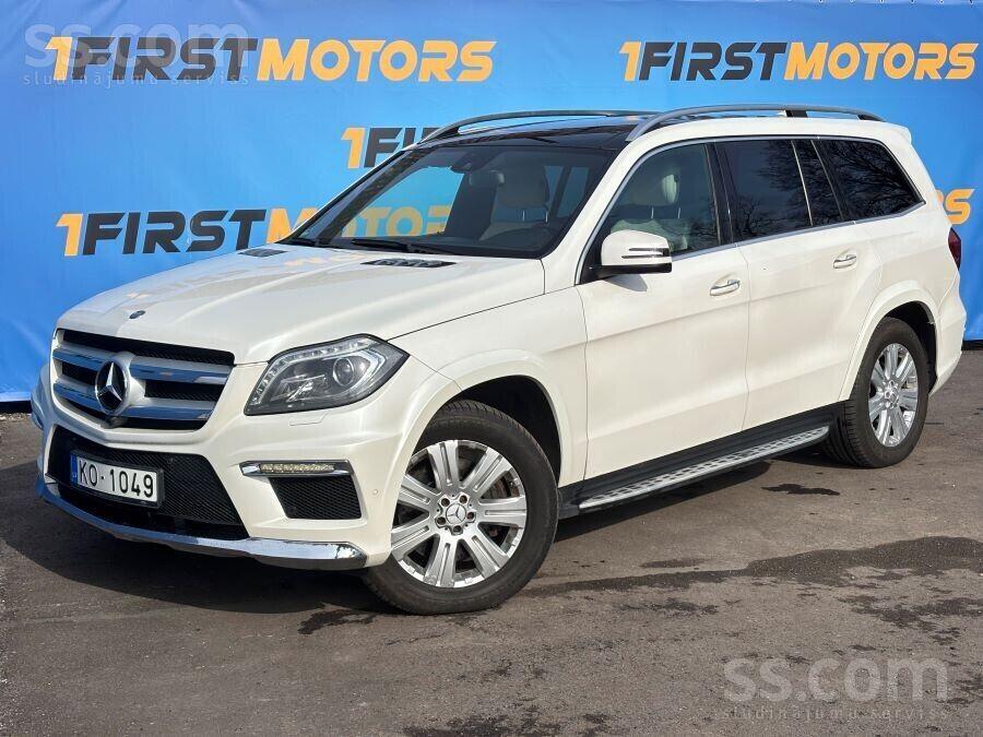 Белый Мерседес ГЛ 350 2013 в Рига, объемом двигателя 3.00 л и пробегом 309 тыс. км за 20950 €, фото 1 на AUTOMOTO.COM.LV