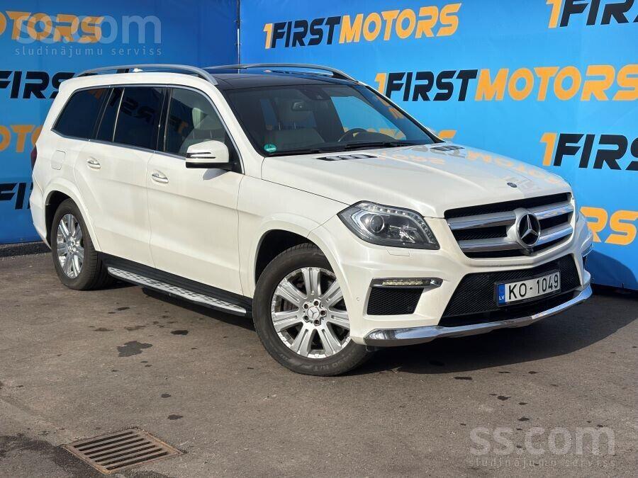 Белый Мерседес ГЛ 350 2013 в Рига, объемом двигателя 3.00 л и пробегом 309 тыс. км за 20950 €, фото 5 на AUTOMOTO.COM.LV