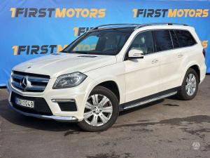 White Mercedes-Benz GL 350 2013 in Riga, with an engine capacity of 2.99 L and mileage of 309 thousand km for 19950 €, photo  on AUTOMOTO.COM.LV