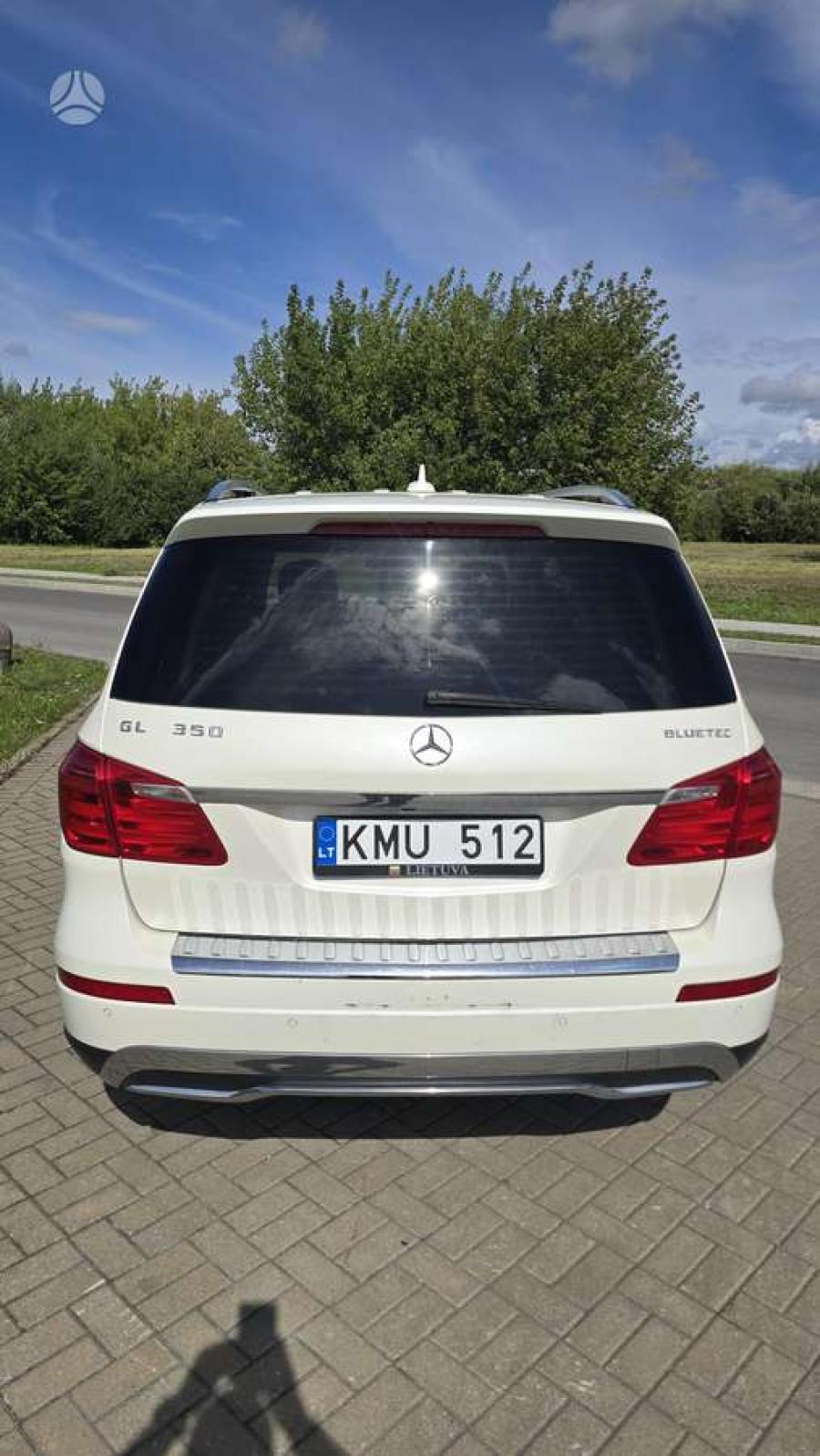 Balts Mercedes-Benz GL 350 2013 Panevēža, ar dzinēja tilpumu 2.99 L un nobraukumu 273 tūkst. km par 15500 €, foto 9 vietnē AUTOMOTO.COM.LV