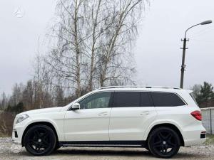 White Mercedes-Benz GL 350 2014 in Siauliai, with an engine capacity of 2.99 L and mileage of 360 thousand km for 19950 €, photo 13 on AUTOMOTO.COM.LV