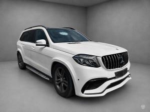 Белый Мерседес ГЛ 350 2014 в Каунас, объемом двигателя 2.99 л и пробегом 200 тыс. км за 9400 €, фото 3 на AUTOMOTO.COM.LV
