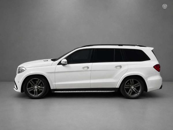 White Mercedes-Benz GL 350 2014 in Kaunas, with an engine capacity of 2.99 L and mileage of 200 thousand km for 9400 €, photo 6 on AUTOMOTO.COM.LV