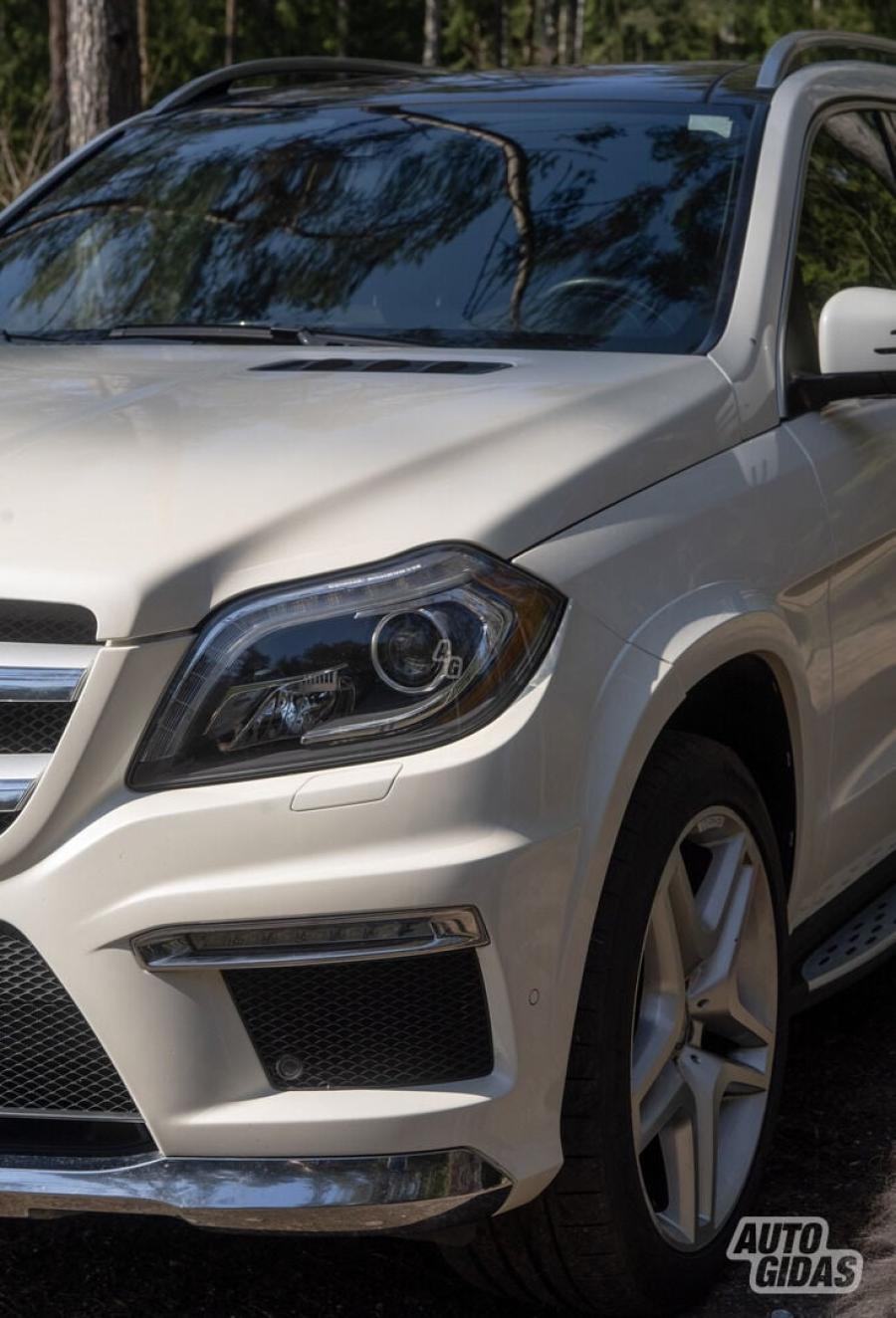 Balts Mercedes-Benz GL 350 2015 Panevēža, ar dzinēja tilpumu 3.00 L un nobraukumu 124 tūkst. km par 25000 €, foto 7 vietnē AUTOMOTO.COM.LV