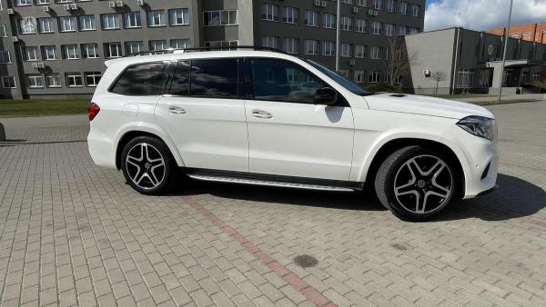 Белый Мерседес ГЛ 350 2015 в Каунас, объемом двигателя 2.99 л и пробегом 229 тыс. км за 27800 €, фото 2 на AUTOMOTO.COM.LV