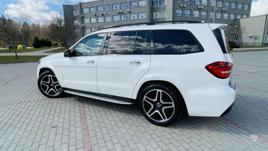 Белый Мерседес ГЛ 350 2015 в Каунас, объемом двигателя 2.99 л и пробегом 229 тыс. км за 27800 €, фото 11 на AUTOMOTO.COM.LV