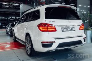White Mercedes-Benz GL 350 2016 in Riga, with an engine capacity of 3.00 L and mileage of 85 thousand km for 32500 €, photo 7 on AUTOMOTO.COM.LV