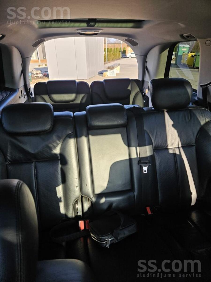 Melns Mercedes-Benz gl-420 2007 Rīga, ar dzinēja tilpumu 4.00 L un nobraukumu 338 tūkst. km par 9100 €, foto 13 vietnē AUTOMOTO.COM.LV