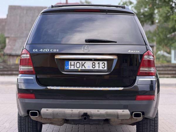Melns Mercedes-Benz gl-420 2007 Kaišiadorys, ar dzinēja tilpumu 4.00 L un nobraukumu 330 tūkst. km par 6400 €, foto 8 vietnē AUTOMOTO.COM.LV