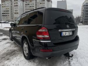 Black Mercedes-Benz GL 450 2006 in Riga, with an engine capacity of 4.70 L and mileage of 0 thousand km for 4650 €, photo 6 on AUTOMOTO.COM.LV