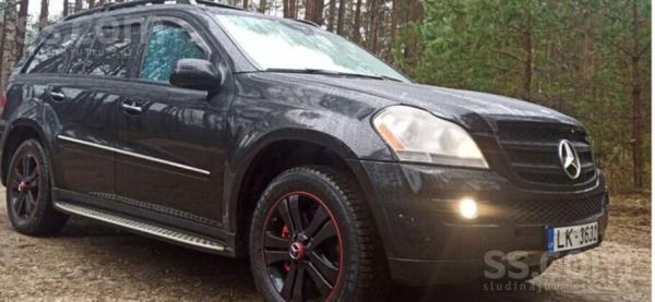 Melns Mercedes-Benz GL 450 2008 Rīga, ar dzinēja tilpumu 4.70 L un nobraukumu 355 tūkst. km par 7000 €, foto 4 vietnē AUTOMOTO.COM.LV