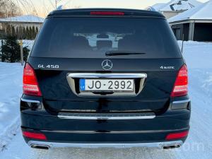 Black Mercedes-Benz GL 450 2011 in Riga, with an engine capacity of 4.70 L and mileage of 289 thousand km for 9950 €, photo 24 on AUTOMOTO.COM.LV