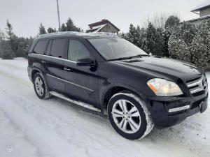Black Mercedes-Benz GL 450 2012 in Kaunas, with an engine capacity of 4.66 L and mileage of 160 thousand km for 9350 €, photo 6 on AUTOMOTO.COM.LV