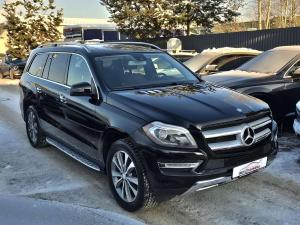 Black Mercedes-Benz GL 450 2013 in Vilnius, with an engine capacity of 4.66 L and mileage of 157 thousand km for 12050 €, photo 6 on AUTOMOTO.COM.LV