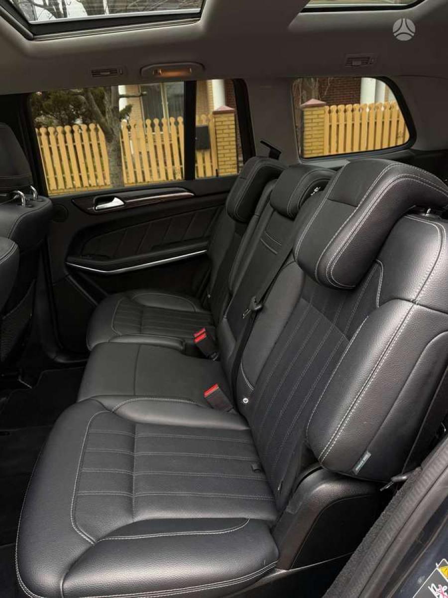 Melns Mercedes-Benz GL 450 2013 Klaipėda, ar dzinēja tilpumu 4.66 L un nobraukumu 216 tūkst. km par 12500 €, foto 24 vietnē AUTOMOTO.COM.LV