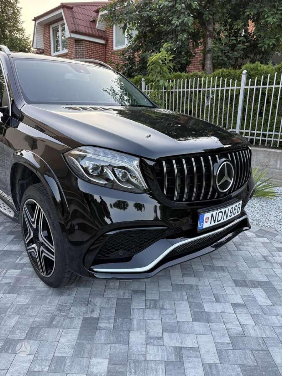 Melns Mercedes-Benz GL 450 2015 Šilutė, ar dzinēja tilpumu 3.00 L un nobraukumu 287 tūkst. km par 19009 €, foto 1 vietnē AUTOMOTO.COM.LV