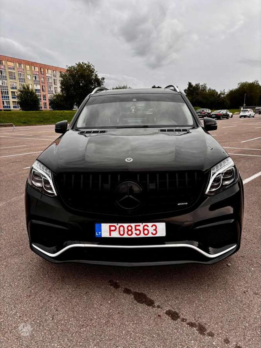 Melns Mercedes-Benz GL 450 2015 Šauļi, ar dzinēja tilpumu 3.00 L un nobraukumu 138 tūkst. km par 21950 €, foto 3 vietnē AUTOMOTO.COM.LV
