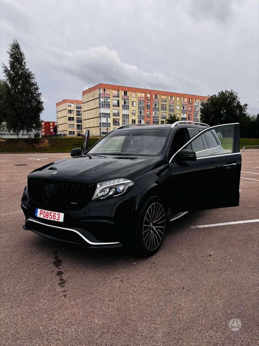 Melns Mercedes-Benz GL 450 2015 Šauļi, ar dzinēja tilpumu 3.00 L un nobraukumu 138 tūkst. km par 21950 €, foto 6 vietnē AUTOMOTO.COM.LV