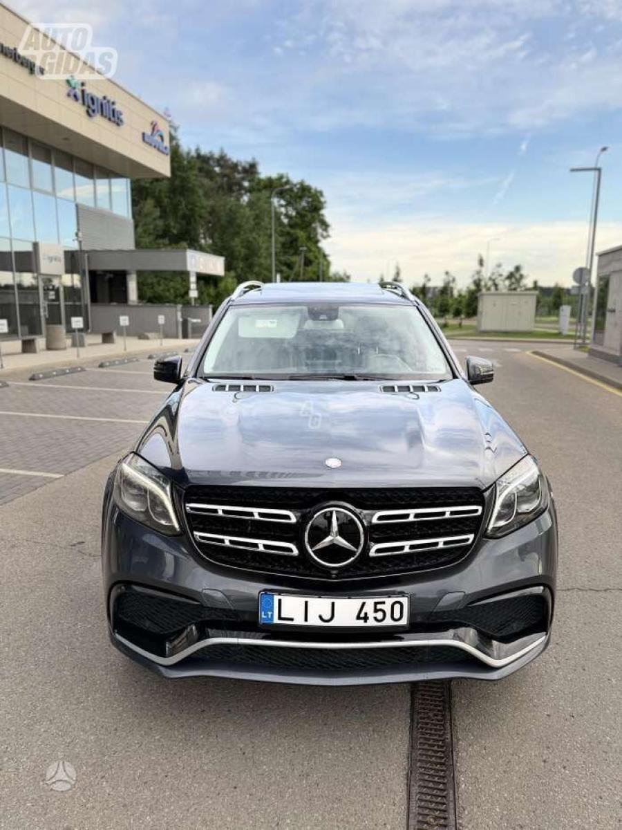 Zils Mercedes-Benz GL 450 2013 Kauņa, ar dzinēja tilpumu 4.70 L un nobraukumu 200 tūkst. km par 16400 €, foto 8 vietnē AUTOMOTO.COM.LV