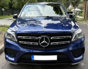 Синий Мерседес ГЛ 450 2015 в Каунас, объемом двигателя 3.00 л и пробегом 150 тыс. км за 23456 €, фото 3 на AUTOMOTO.COM.LV