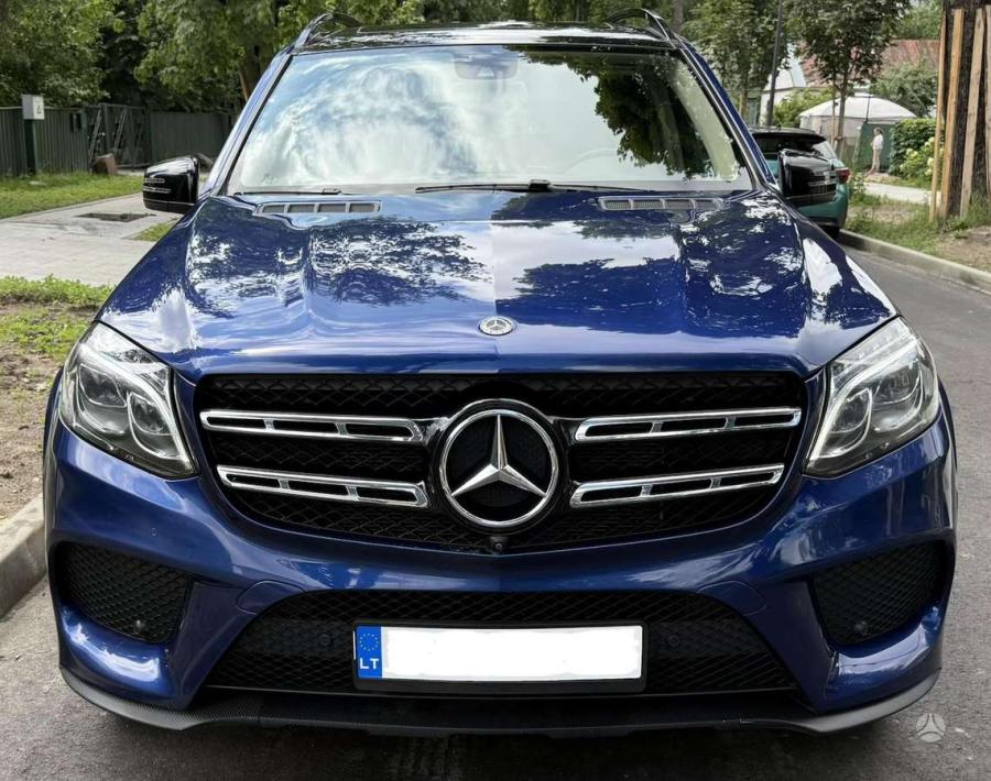 Синий Мерседес ГЛ 450 2015 в Каунас, объемом двигателя 3.00 л и пробегом 150 тыс. км за 23456 €, фото 3 на AUTOMOTO.COM.LV