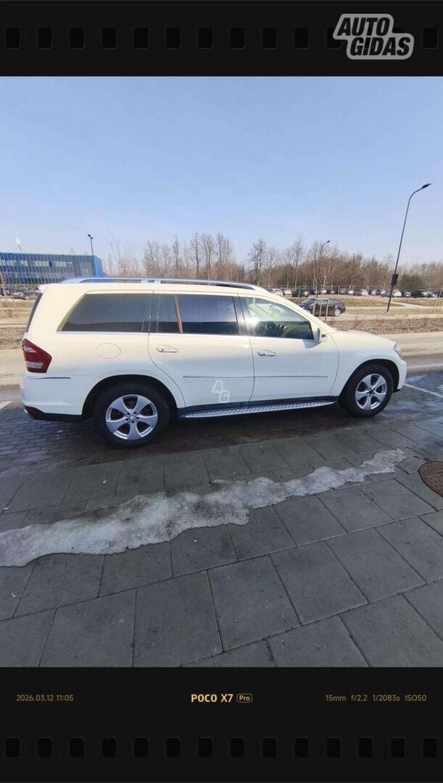 Mercedes-Benz GL 450 2011 in Vilnius, with an engine capacity of 4.70 L and mileage of 411 thousand km for 7300 €, photo 6 on AUTOMOTO.COM.LV