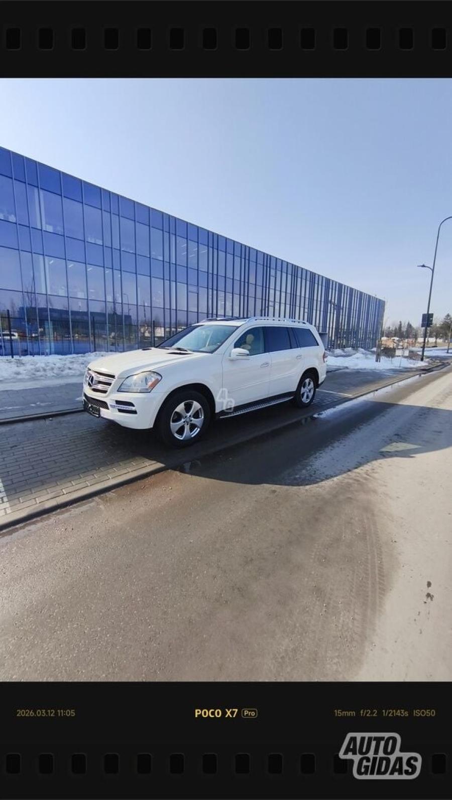 Mercedes-Benz GL 450 2011 in Vilnius, with an engine capacity of 4.70 L and mileage of 411 thousand km for 7300 €, photo 7 on AUTOMOTO.COM.LV