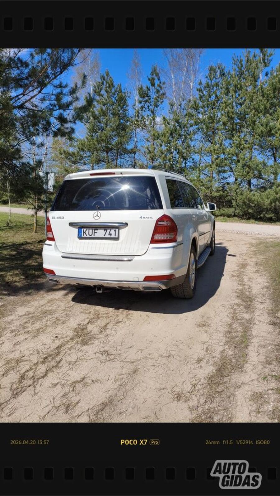 Mercedes-Benz GL 450 2011 Viļņa, ar dzinēja tilpumu 4.70 L un nobraukumu 410 tūkst. km par 6700 €, foto 5 vietnē AUTOMOTO.COM.LV