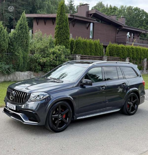 Mercedes-Benz GL 450 2014 in Vilnius, with an engine capacity of 4.66 L and mileage of 174 thousand km for 17500 €, photo 3 on AUTOMOTO.COM.LV