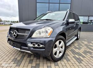 Grey Mercedes-Benz GL 450 2010 in Siauliai, with an engine capacity of 4.70 L and mileage of 310 thousand km for 6800 €, photo 4 on AUTOMOTO.COM.LV