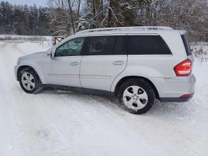 Pelēks Mercedes-Benz GL 450 2012 Viļņa, ar dzinēja tilpumu 4.70 L un nobraukumu 170 tūkst. km par 5950 €, foto 5 vietnē AUTOMOTO.COM.LV