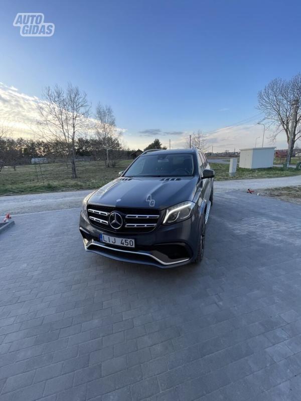 Grey Mercedes-Benz GL 450 2013 in Kaunas, with an engine capacity of 4.50 L and mileage of 190 thousand km for 19400 €, photo 1 on AUTOMOTO.COM.LV