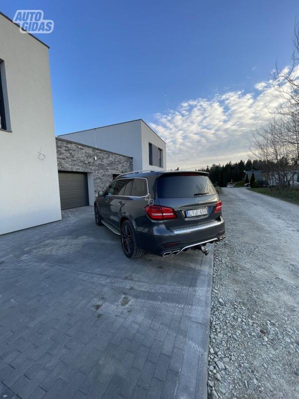 Grey Mercedes-Benz GL 450 2013 in Kaunas, with an engine capacity of 4.50 L and mileage of 190 thousand km for 19400 €, photo 3 on AUTOMOTO.COM.LV