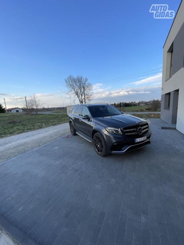 Grey Mercedes-Benz GL 450 2013 in Kaunas, with an engine capacity of 4.50 L and mileage of 190 thousand km for 19400 €, photo 6 on AUTOMOTO.COM.LV